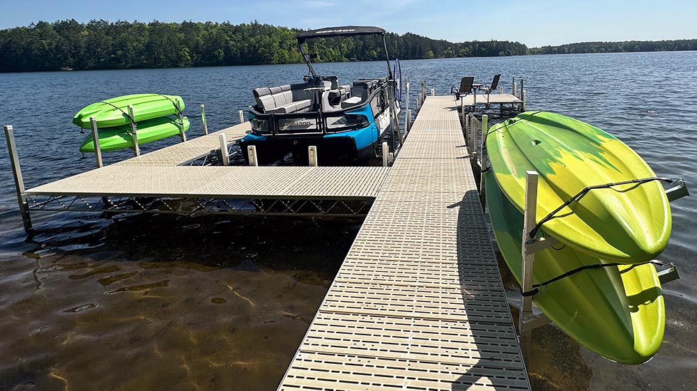 Roll-In Docks | Waterfront Accessories | Pine County, MN